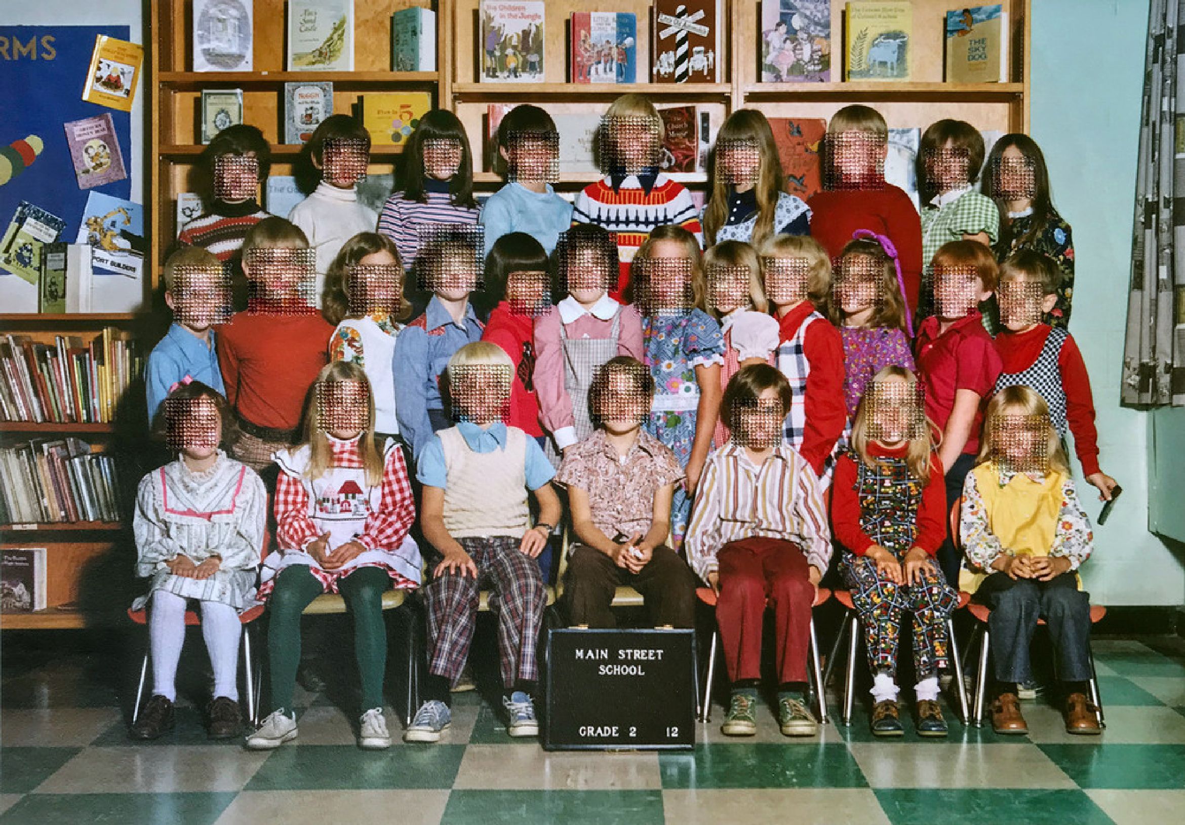 Reunion — Hand-Embroidered School Class Portraits - Photographs and ...