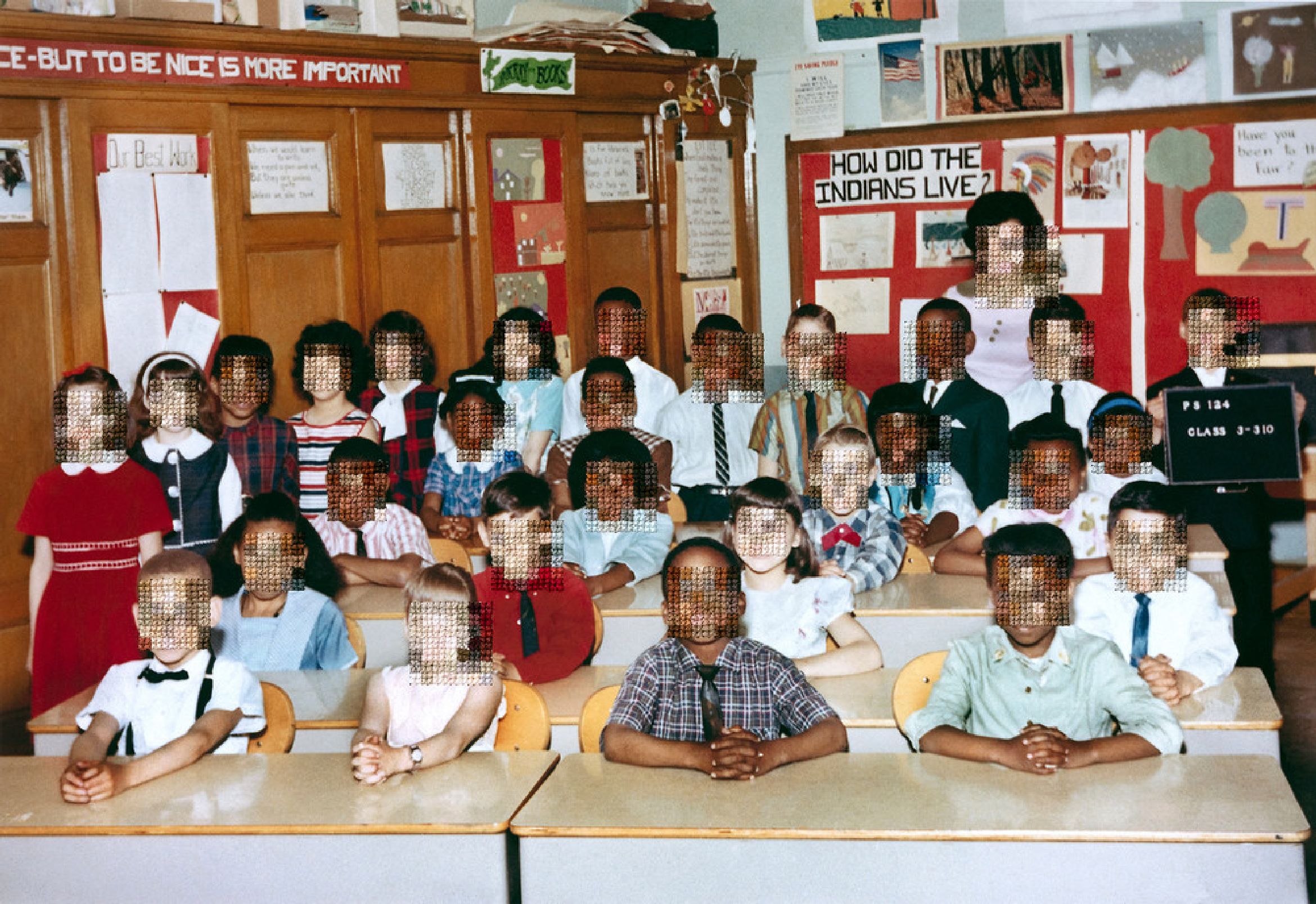Reunion — Hand-Embroidered School Class Portraits - Photographs and ...