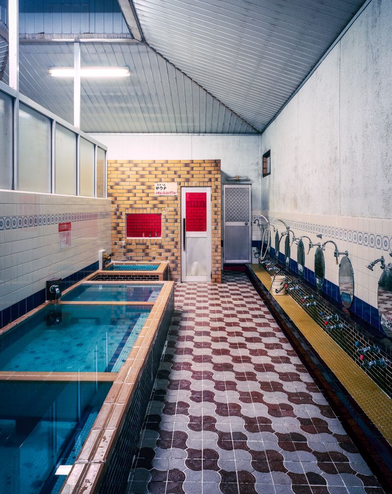 Matsubara Yutaka - Local public bath | LensCulture