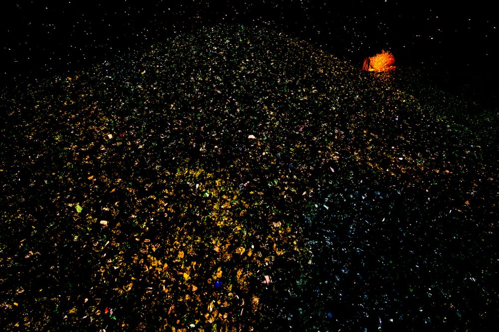 Ron S Levy - "Gravel Pit" Mounds and Such: Subseries of Vibrant Night ...