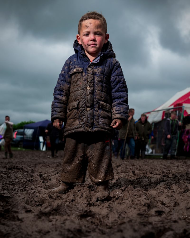 Tim Fisher - The Appleby Horse Fair Mud Portraits | LensCulture