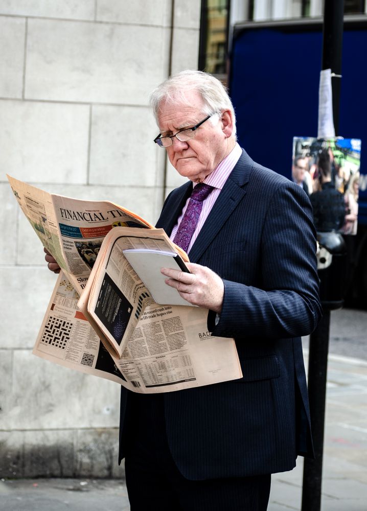 Michael Oliver - The Faces of the City of London | LensCulture