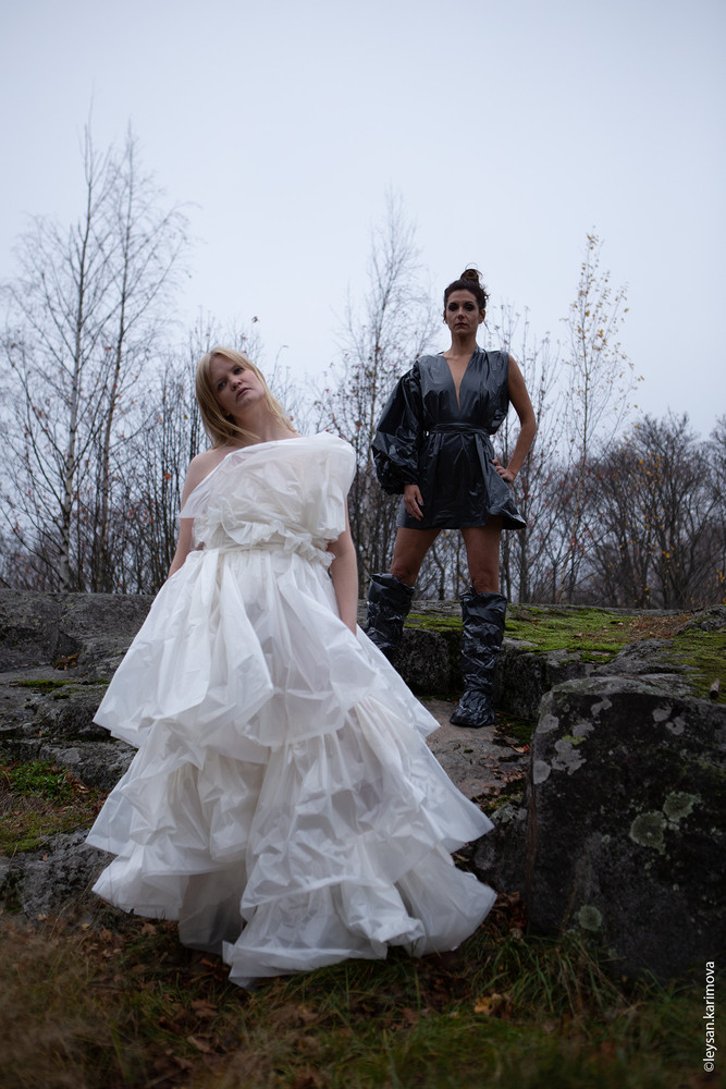 Leysan Karimova - Project "Trash Couture" | LensCulture