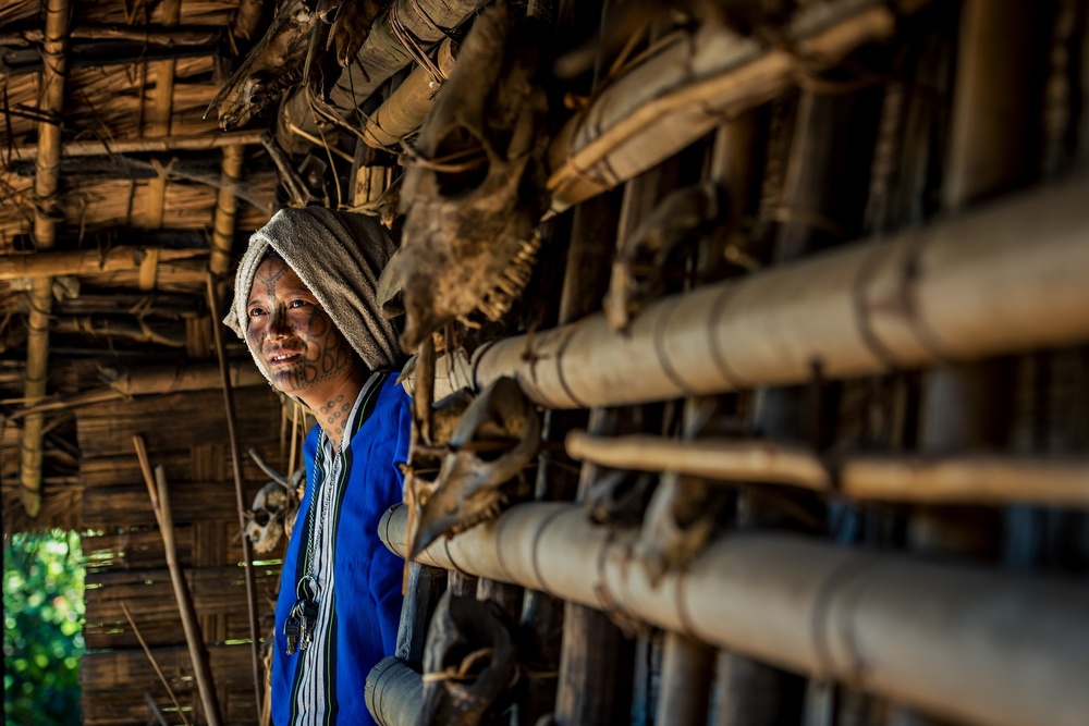 Zay Yar Lin - Tattoo-faced Chin Tribes | LensCulture