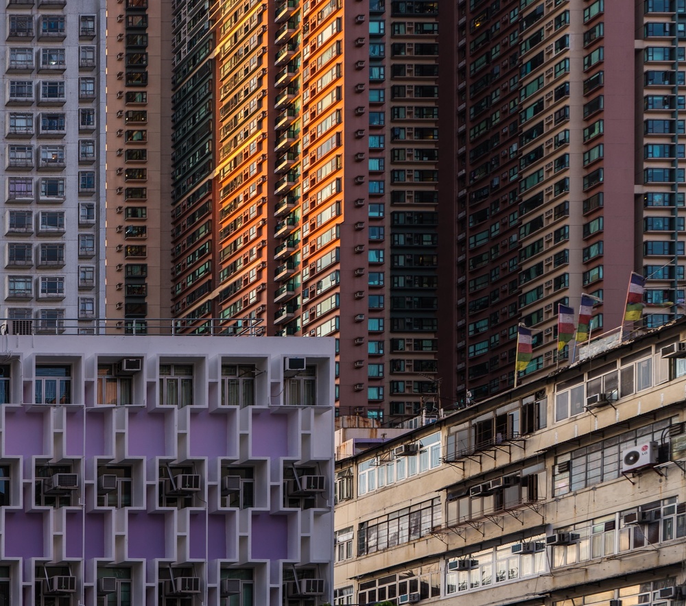 Sunset in City Erections - LensCulture