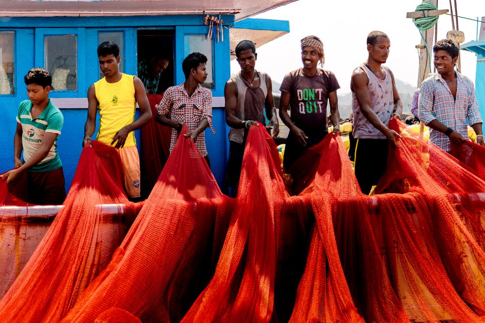 Rodin Rahman - Malim Fishermen Jetty in Betim, Goa, India. 2016 ...