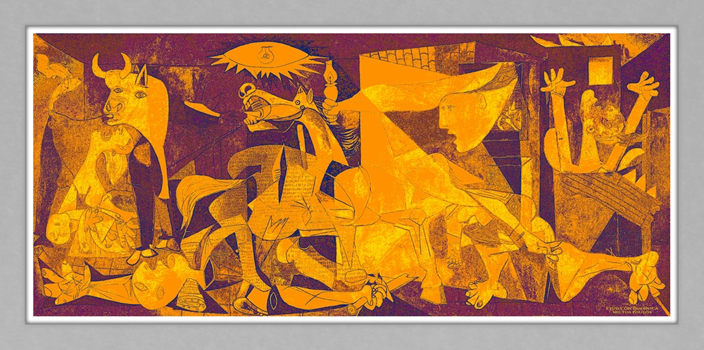 Pablo Picasso Guernica Color