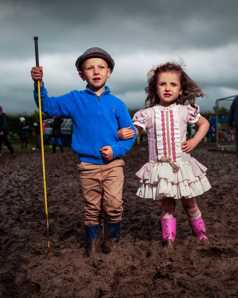 Tim Fisher - The Appleby Horse Fair Mud Portraits | LensCulture