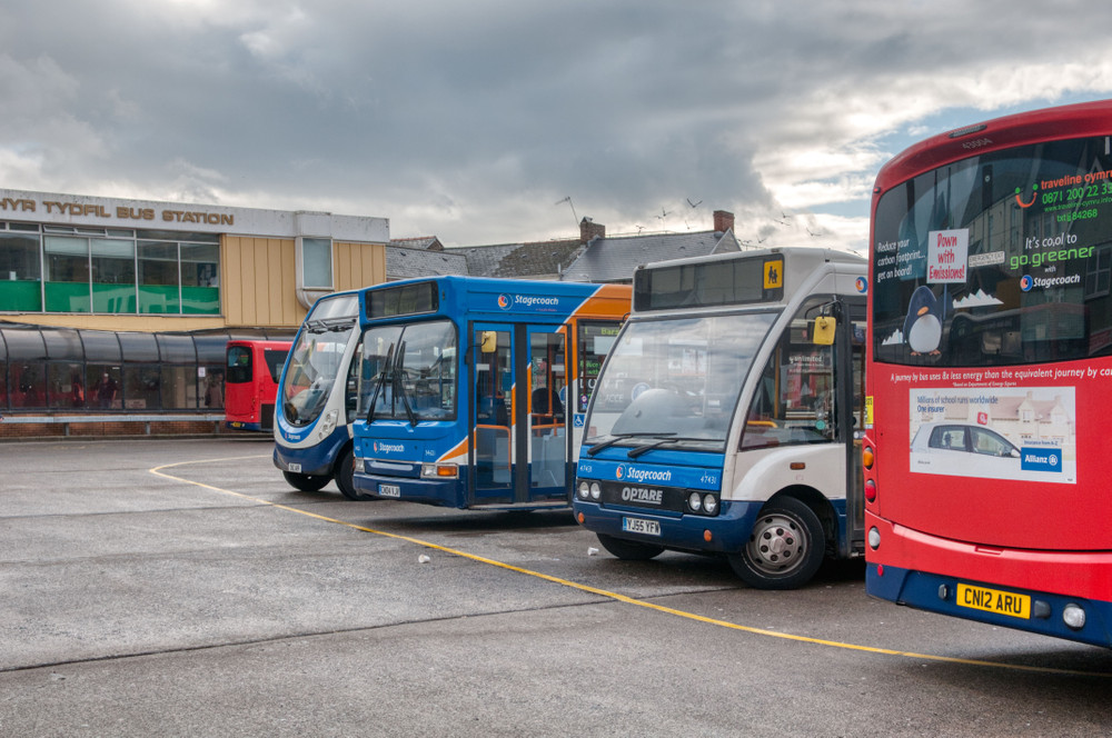 Paul Powell - The old Merthyr Tydfil bus station | LensCulture
