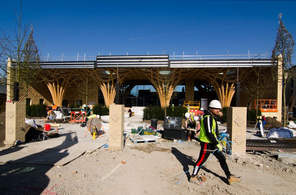 Julia Johnson - Cambridge Eco-Mosque, Mill Road, Cambridge, January ...