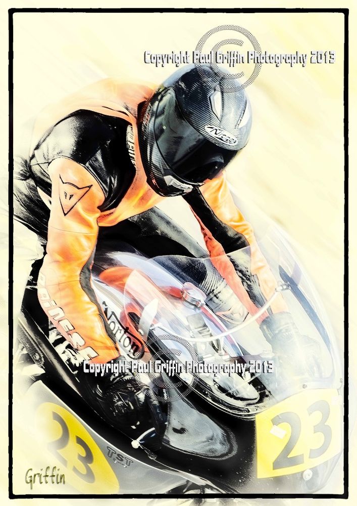Paul Griffin - Motorcycle Racing Art | LensCulture