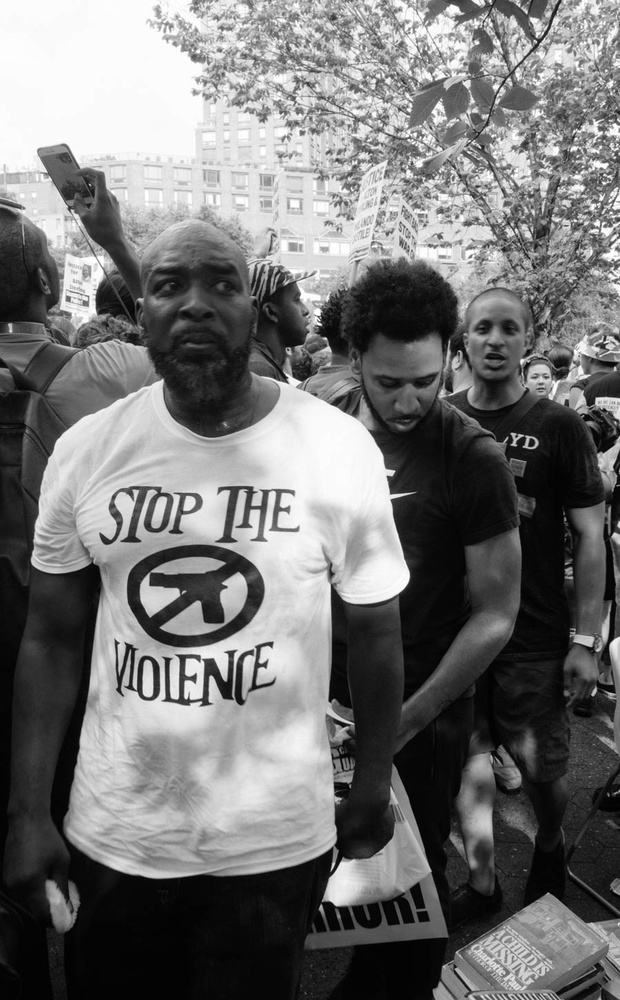 Troy Barrow - Black Lives Matter Rally - Union Square, NYC - 7.7.16 ...