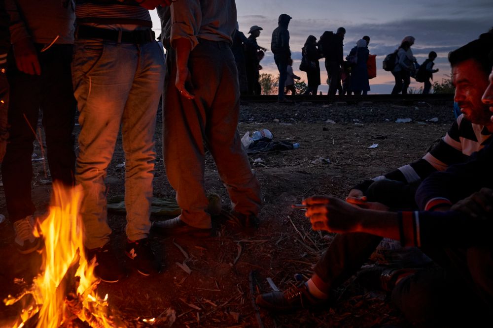 Richard Bouda - Migrants on Balcan route.... | LensCulture