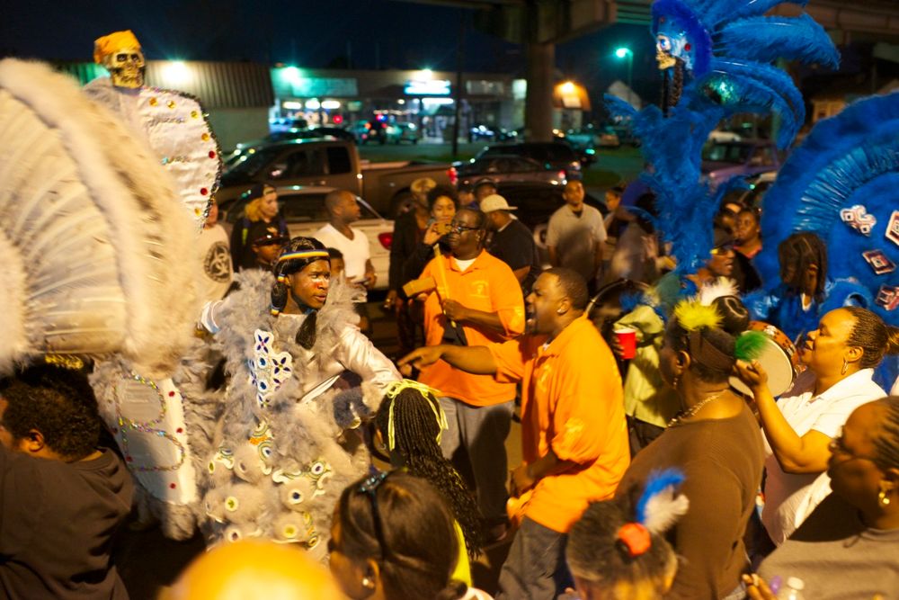 Michelle Elmore - Black Mardi Gras Indians New Orleans 3/19/2016 ...