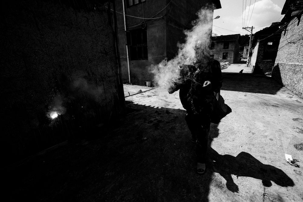 Bat-Orgil Battulga - Ceremony of receiving the god of opera. | LensCulture