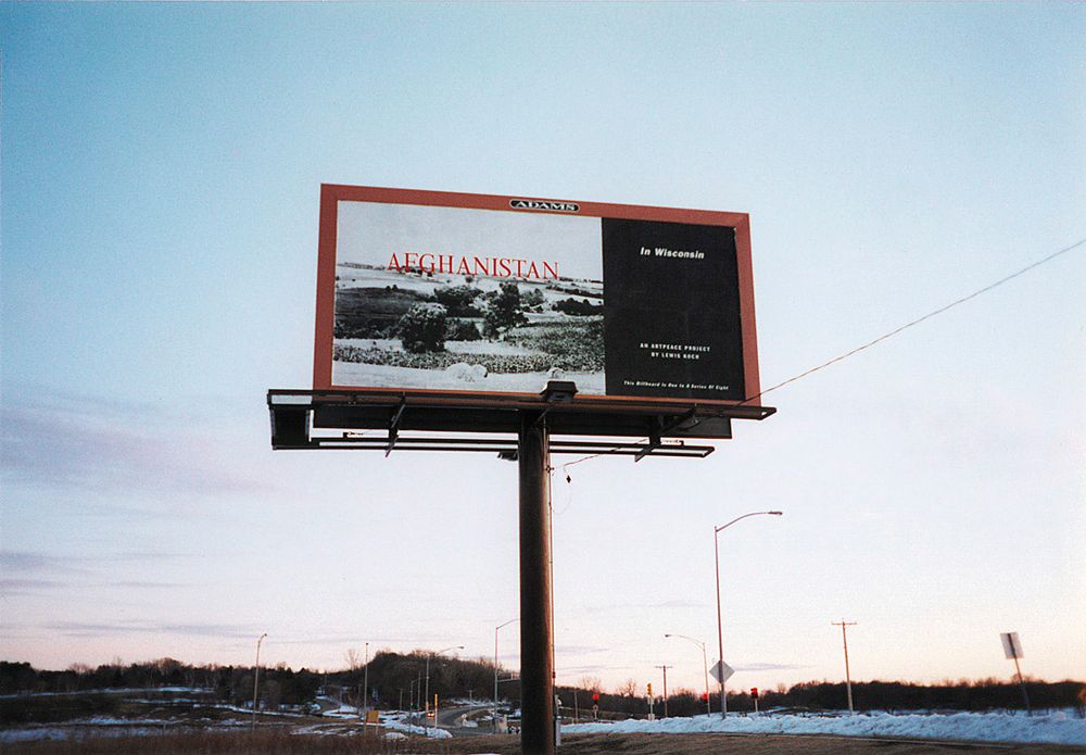 Lewis Koch - In Wisconsin, a billboard project (1998) | LensCulture