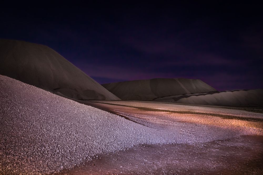 Ron S Levy - "Gravel Pits" and Such: Subseries of Vibrant Night (Light ...