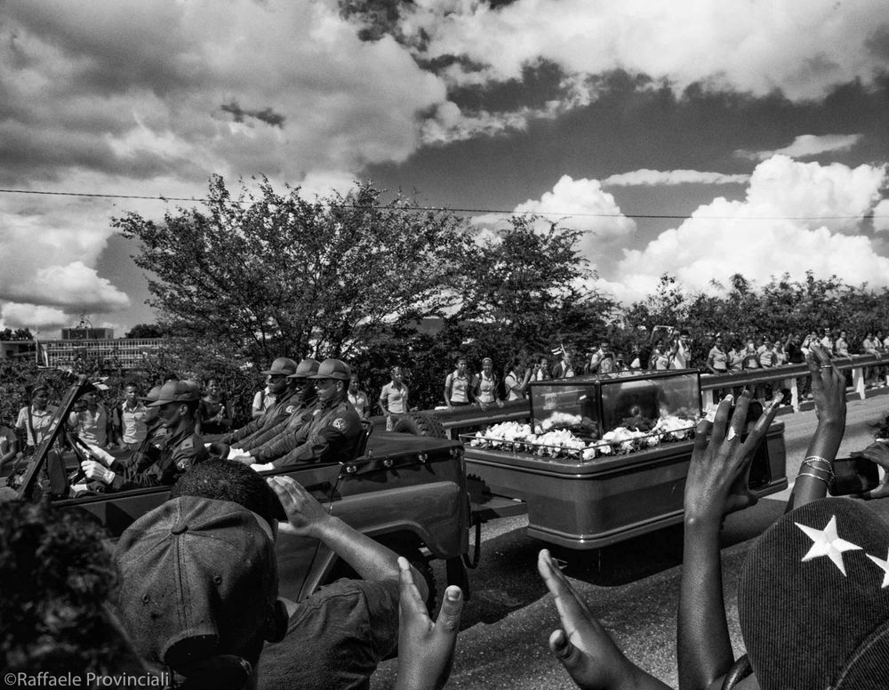 Raffaele Provinciali - Fidel Castro's funeral procession | LensCulture
