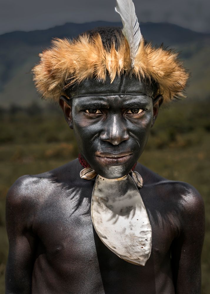 Yustinus Kao - People of Dani Tribe portrait | LensCulture