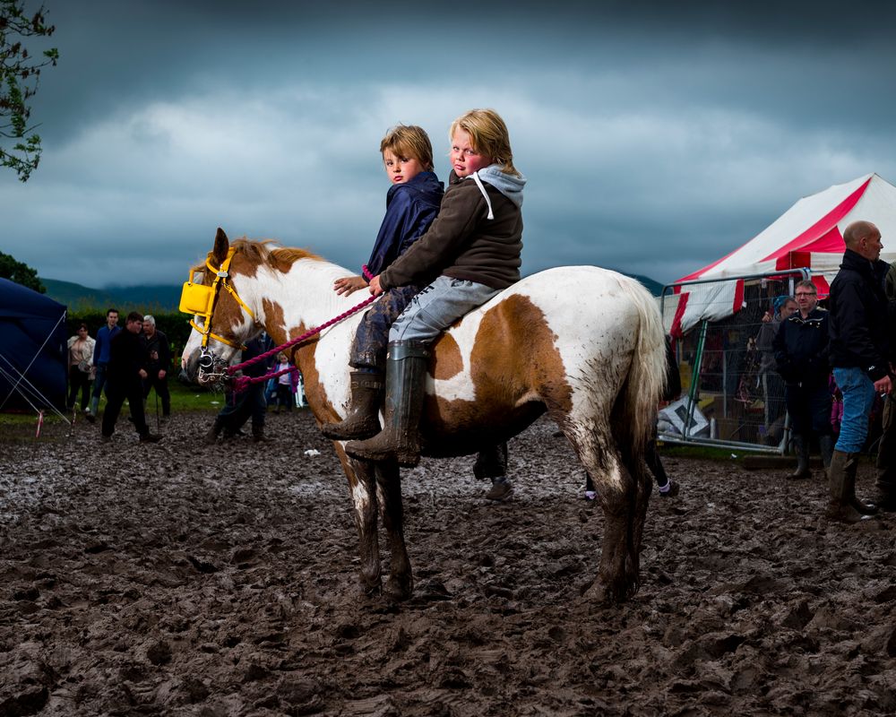 Tim Fisher - The Appleby Horse Fair Mud Portraits | LensCulture