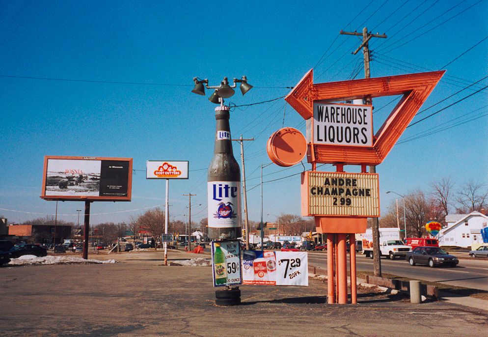Lewis Koch - In Wisconsin, a billboard project (1998) | LensCulture