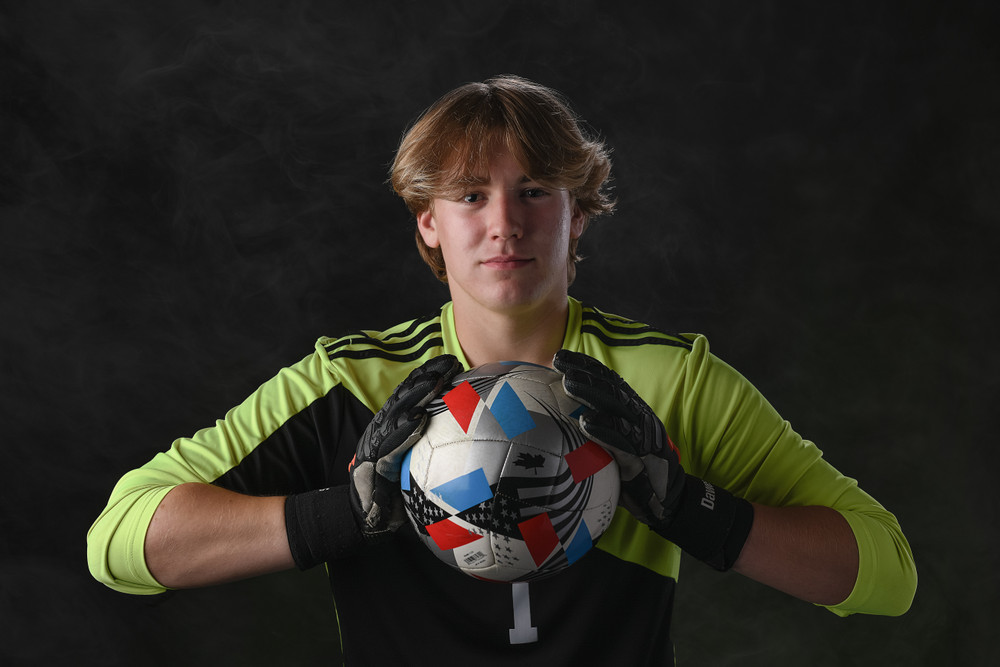 Shawn Pierce - Student Athlete Studio "Promo" Portraits | LensCulture