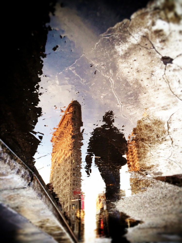Pierre Hauser - New York Puddle Series | LensCulture