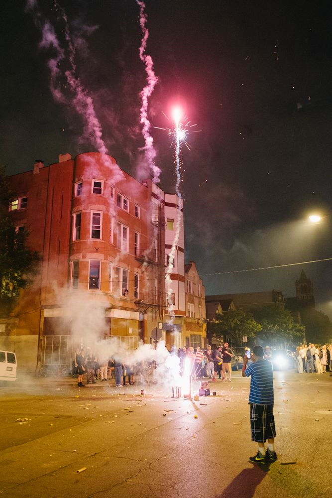Sue and Matthew Lott-Richards - The Fourth of July on West 21st Street ...