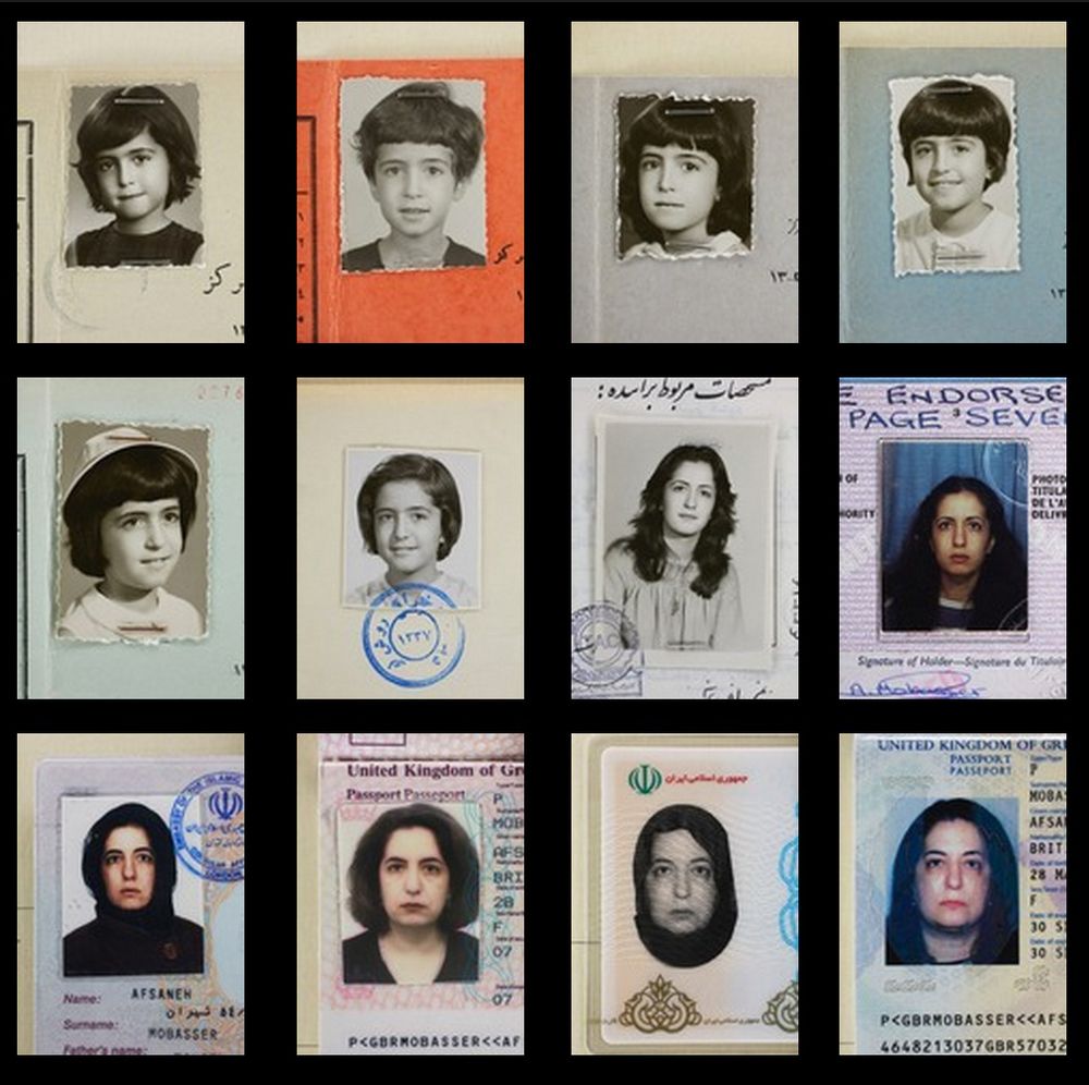 Ali Mobasser – A Life Told With ID Pictures – Context and Narrative