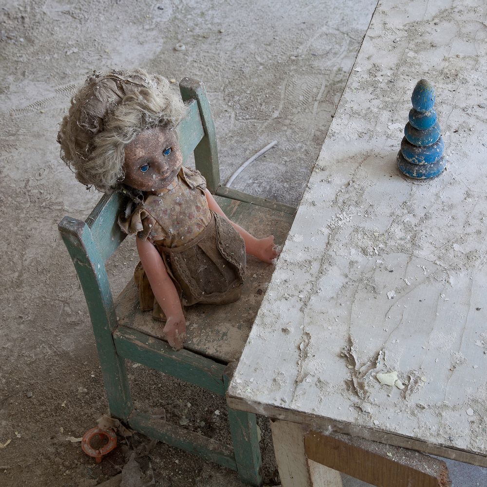 Olga Dovgopol - Chernobyl dolls. Abandoned childhood. | LensCulture