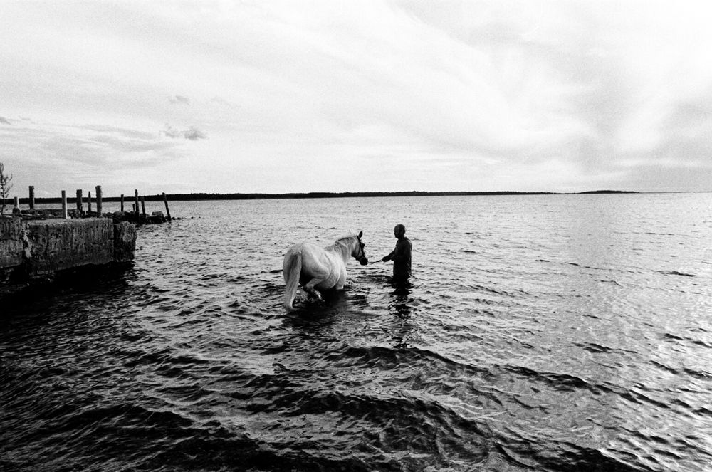 Isla Mathieson - Iona & Edie shot at the former Russian Seaplane hanger ...