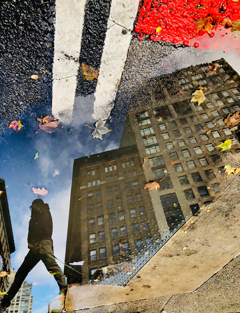 Pierre Hauser - New York Puddle Series | LensCulture