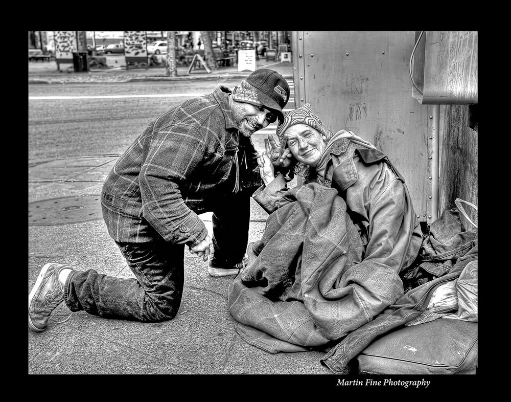 Martin Fine - Street People of Seattle | LensCulture
