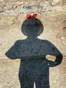 Fred Nogier - Shadow Self-Portrait | LensCulture