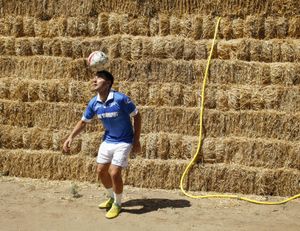 Eduard Korniyenko - Straw Football (Straw Soccer) | LensCulture
