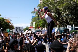 Anton Mora - JUSTICE FOR GEORGE FLOYD. MIAMI 2020 | LensCulture