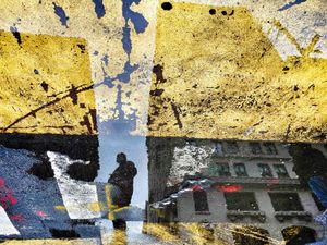 Pierre Hauser - New York Puddle Series | LensCulture